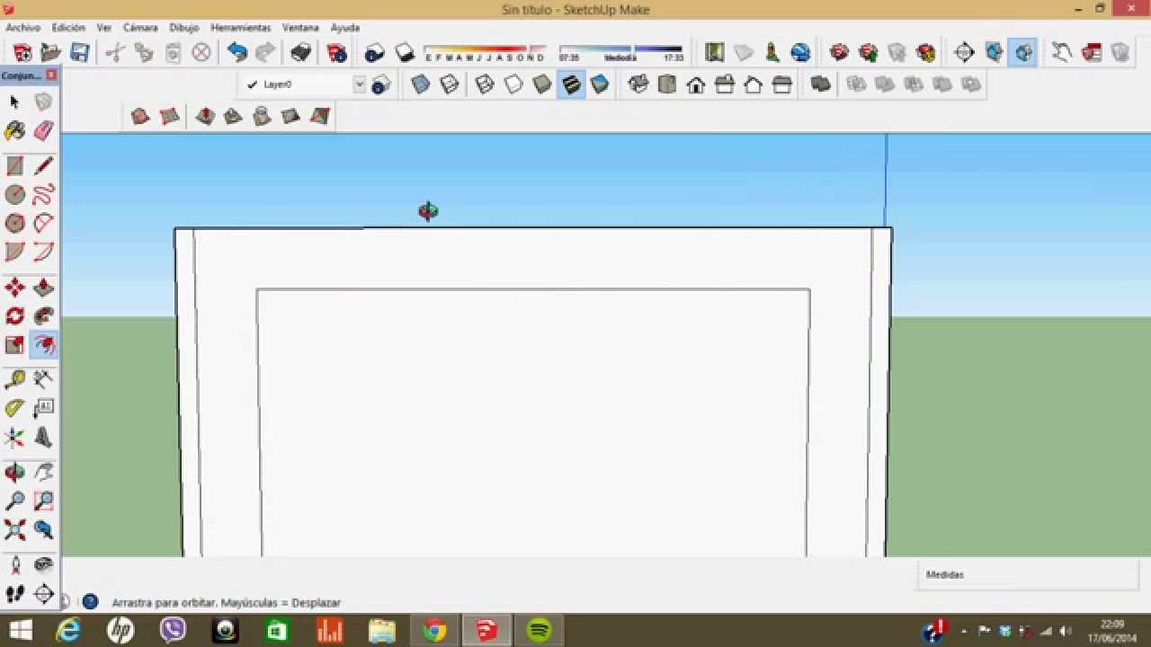 Tutorial para hacer una tele LCD con Sketchup - YouTube