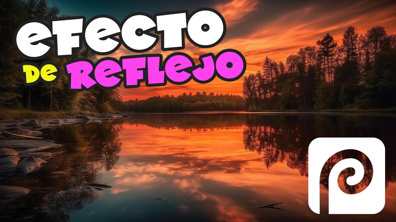 Efecto de Reflejo en Photopea - YouTube
