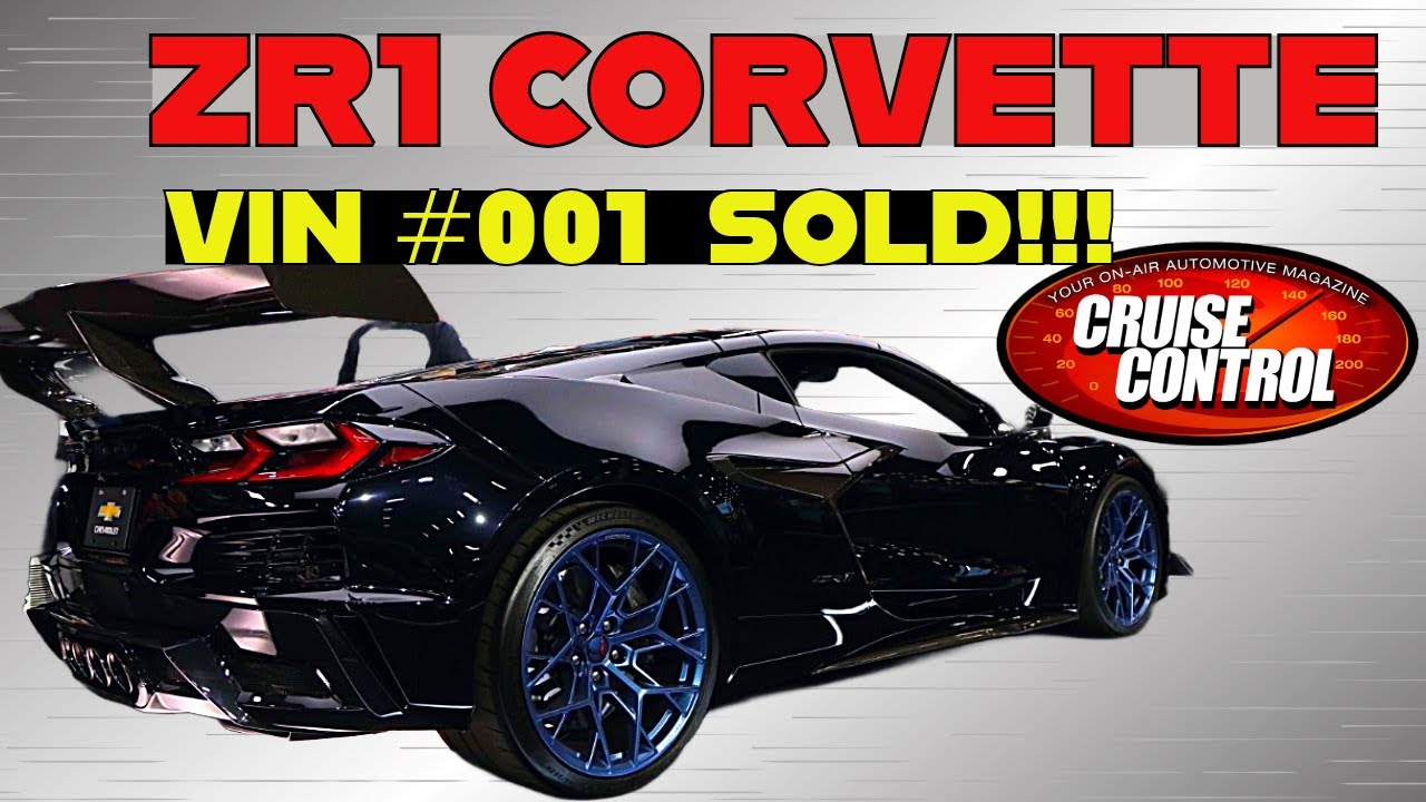 First-Ever C8 ZR1 Vin 001 Corvette Auctioned at Barrett-Jackson! - YouTube
