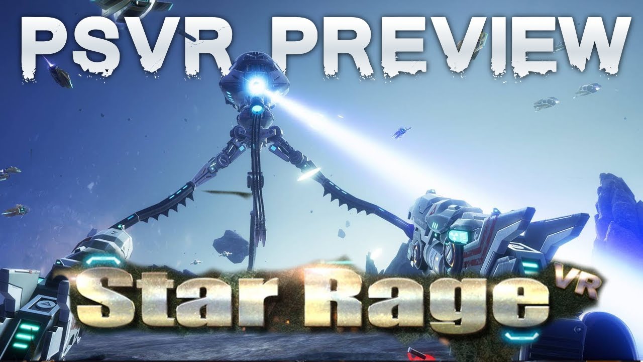 Star Rage VR (PSVR) preview | Upcoming sci-fi wave shooter - YouTube