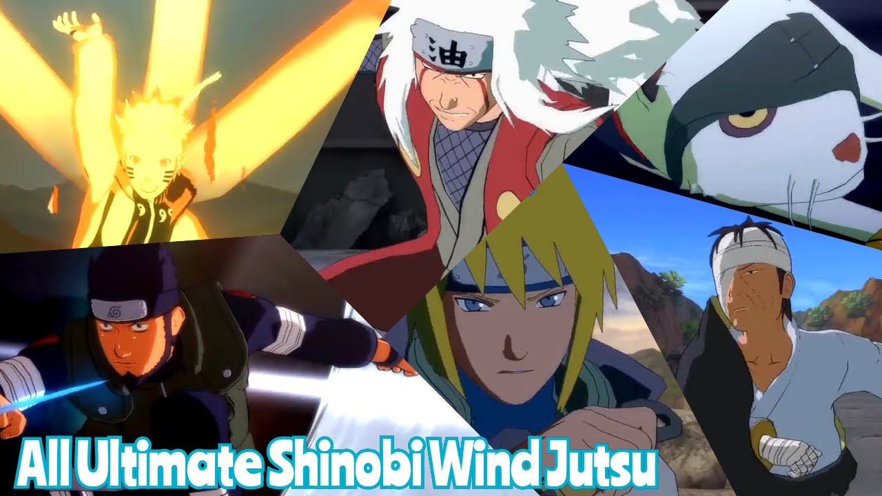 Compilation Skill | All Ultimate Wind Jutsu | Ultimate Jutsu Angin ...