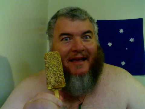 Golden Gaytime! How To Eat it! - YouTube