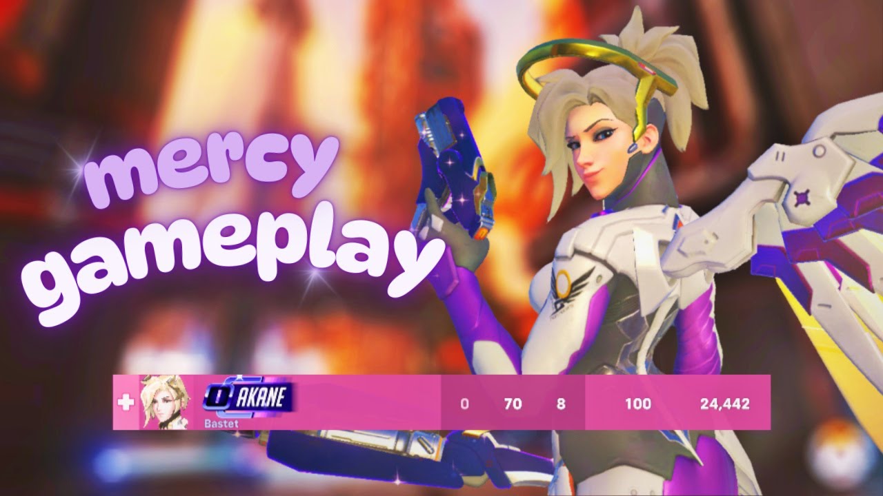 HUGE 70 Assists + 24k Healing ♡ 6v6 OQ ♡ Mercy Gameplay ༺ ⋆ ...