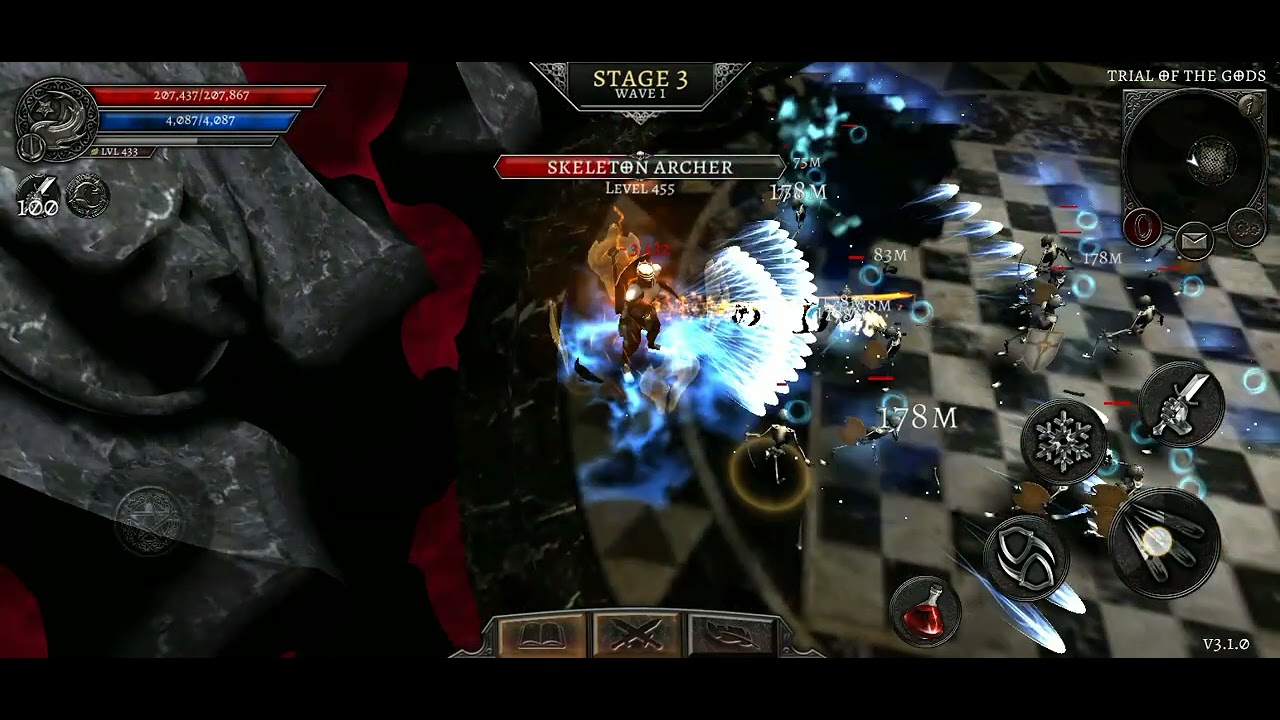 Anima gaming "Mage warrior set of archein redemi I " level up stages ...