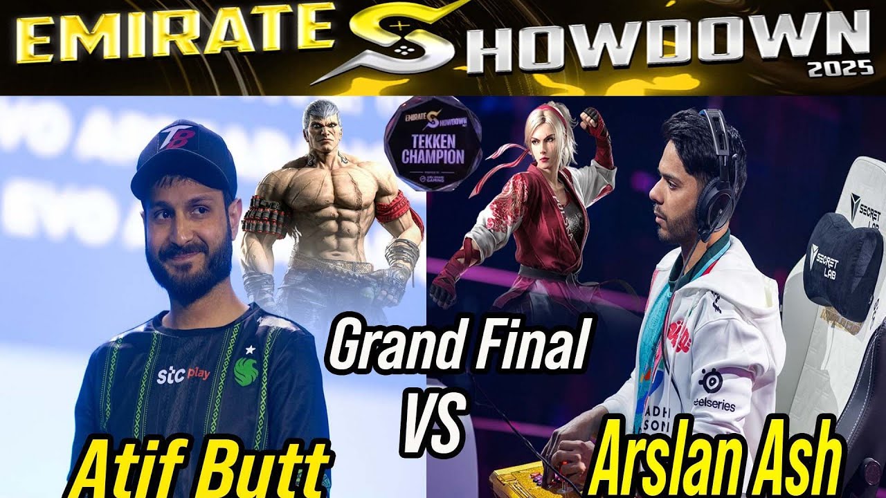 Falcon Atif (Bryan) vs Arslan Ash (Lidia) Grand Final Emirates Show ...