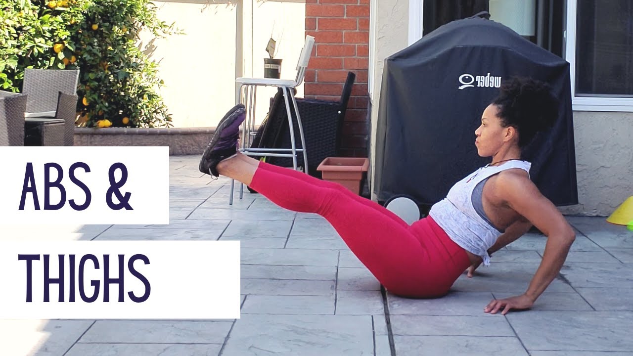 Seated Kickout aka V-Sit Kickout exercise demo - YouTube