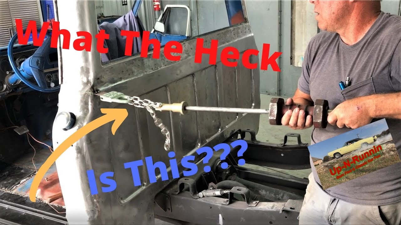 1971 Chevy C10 Part 12 - Let's Bang Out Some Bodywork!!! 1965 Mustang ...