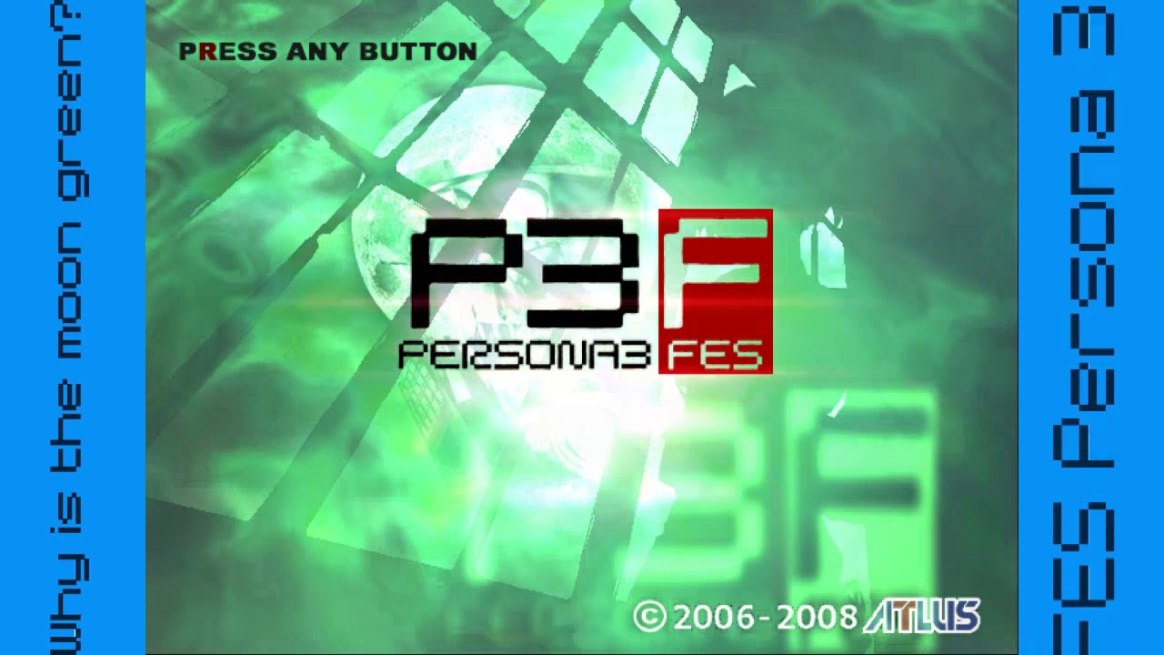 Persona 3 Streaming Overlay - v2 - YouTube