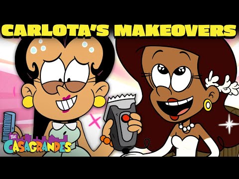 Every Carlota Fashion Makeover! | The Casagrandes