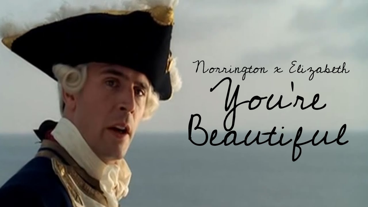 Norrington and Elizabeth || You're Beautiful - YouTube