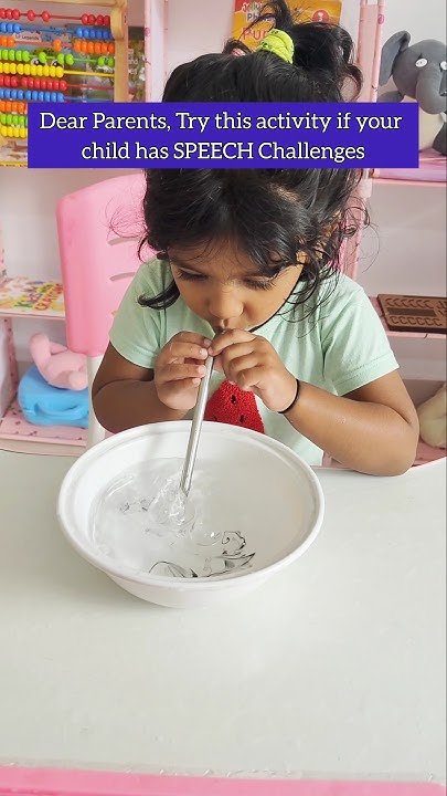 Kids Speech Development Activity | Oral Motor Skills | Speech Delay ...