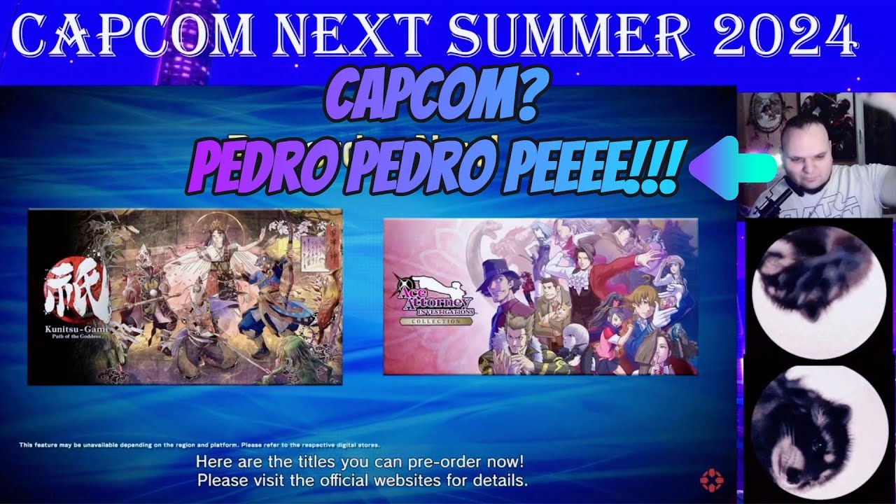 Mi reacción al Capcom next Summer 2024 - Capcom espabila!!! sácame el ...