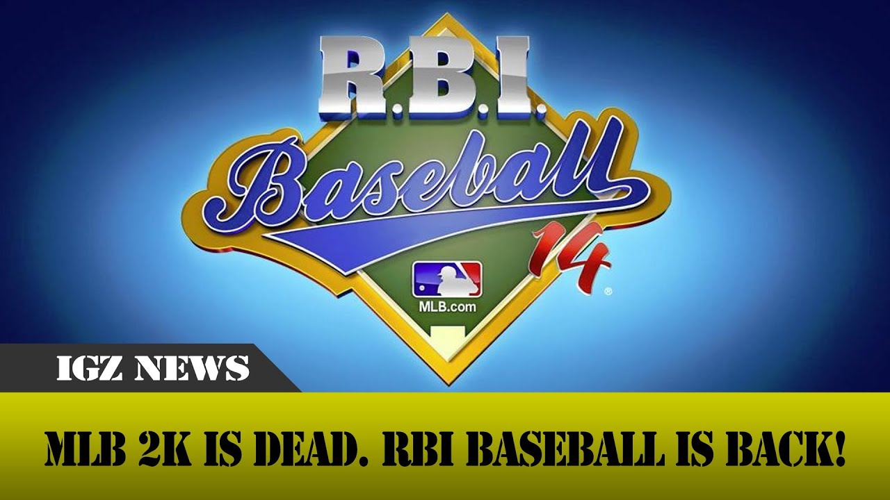 MLB 2K series is no more! RBI Baseball is back? - IGZ News - YouTube