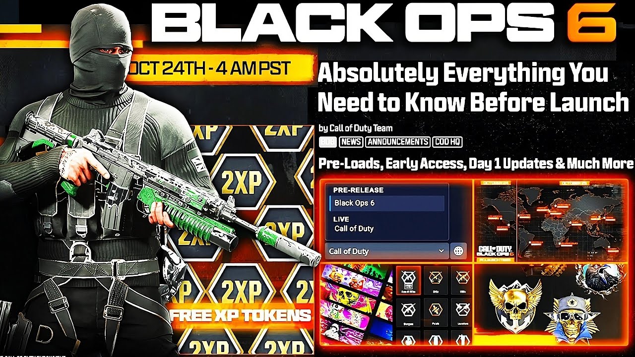 Black Ops 6 Free Operator bundle, Double XP tokens (Everything you need ...