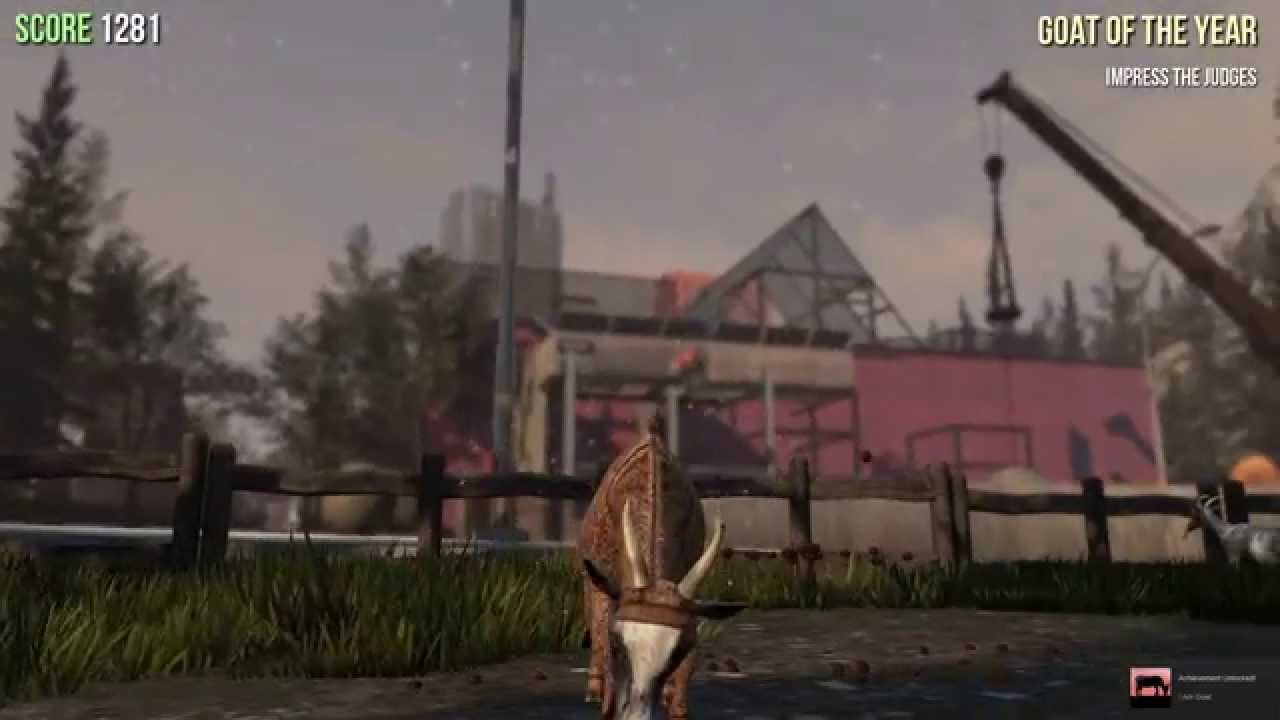 Goat Simulator - I am Goat Achievement (GoatZ) - YouTube