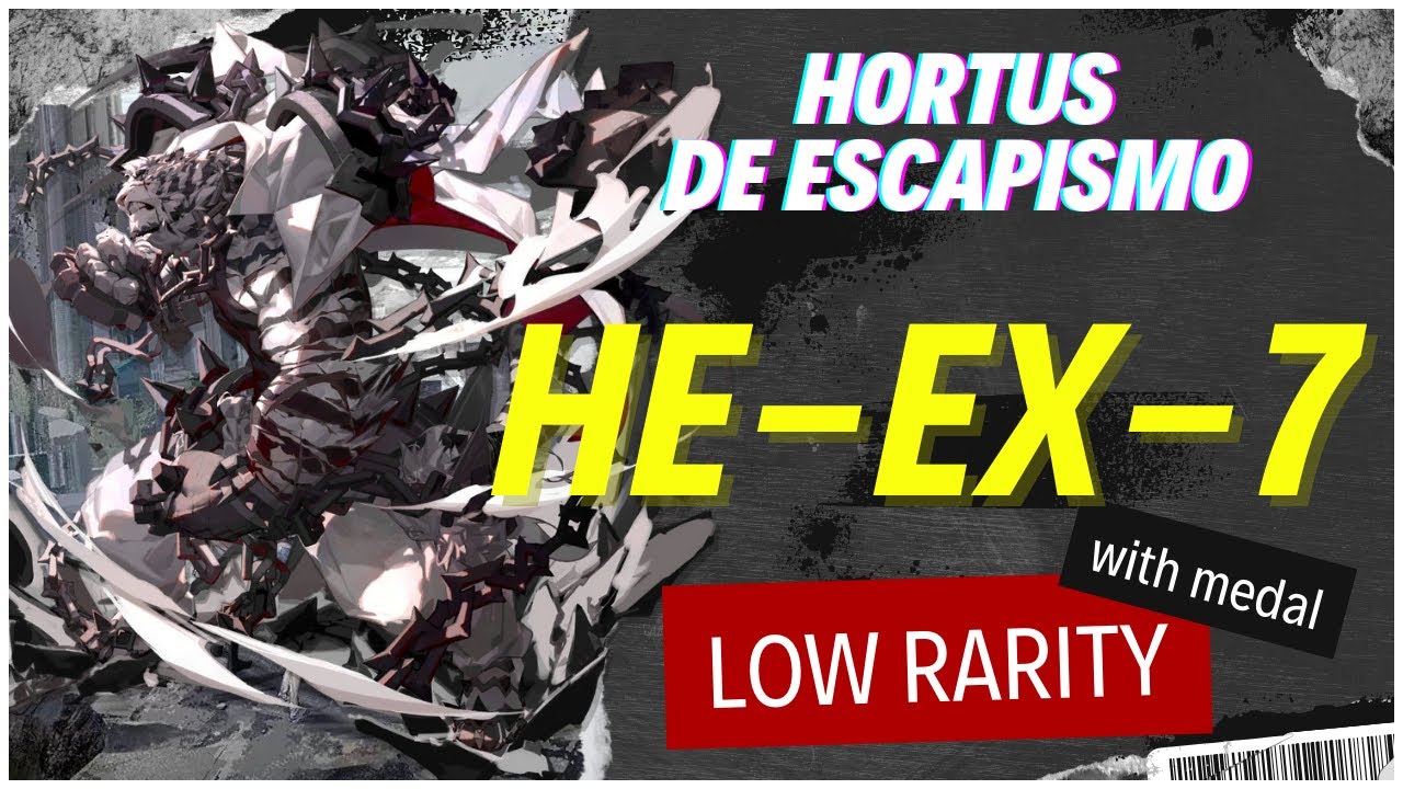 【Arknights】HE-EX-7 Medal Low Rarity - YouTube