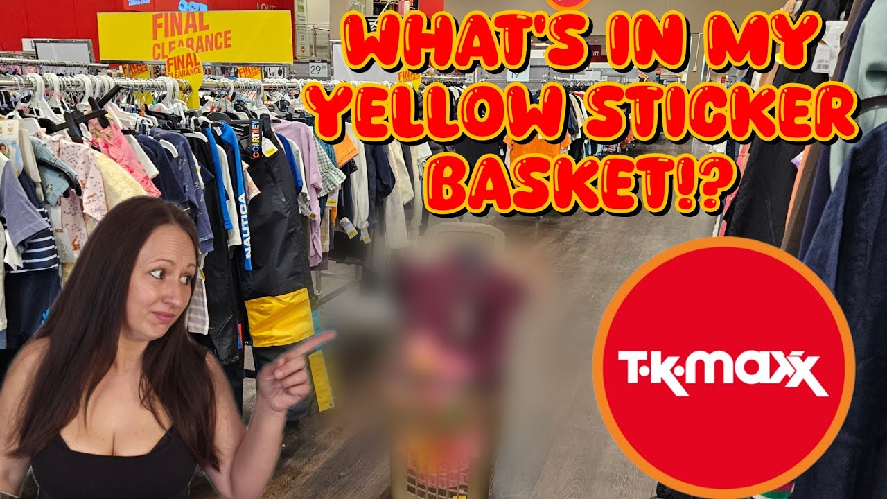 Can I find items in T.K.maxx yellow sticker sale to flip online for a ...