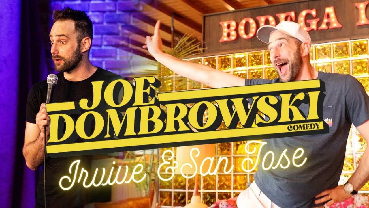 On the Road with Joe Dombrowski: Comedy Tour Chaos in Irvine & San Jose! - YouTube