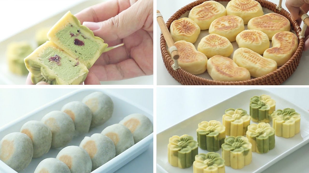 ASMR|Delicious Mung Bean Pastry & Iced Mooncakes|Creative Recipes|Cake ...