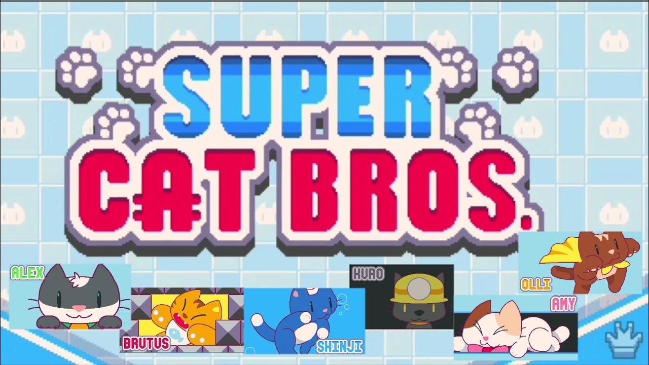 Super Cat Bros. - gameplay no World 6 (final) com os seis gatinhos - YouTube
