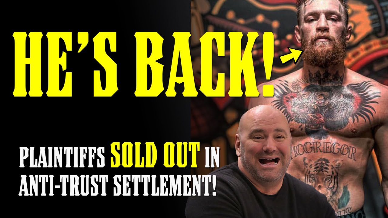 Conor McGregor FIGHTING THIS SUMMER after UFC SETTLES for $355 MILLION ...