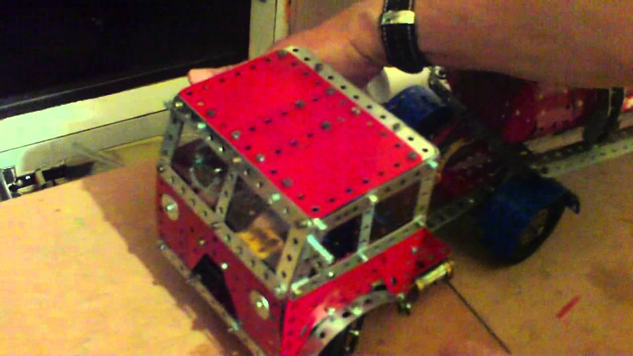 meccano oil tanker built by steven - YouTube