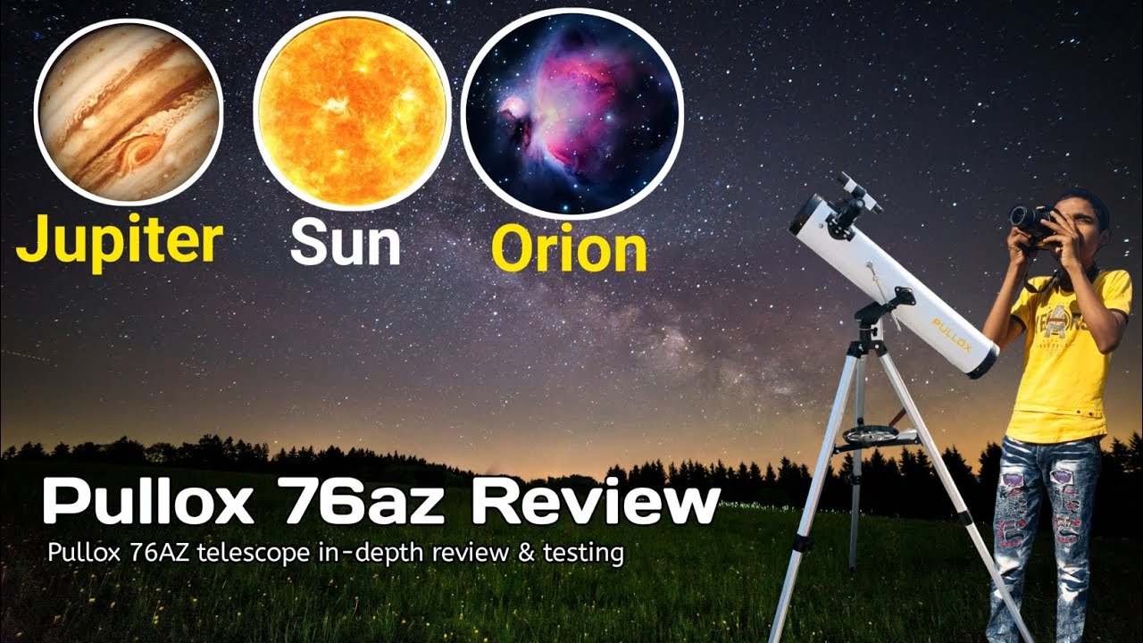 Pullox 76az Telescope in-depth Review&Testing🔭 - YouTube