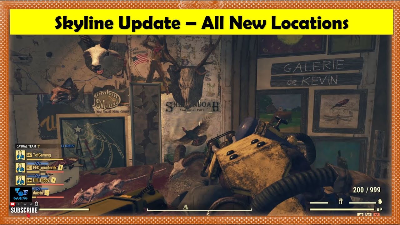Fallout 76 Skyline Valley Update - All New Locations, NPC's, Enemies ...