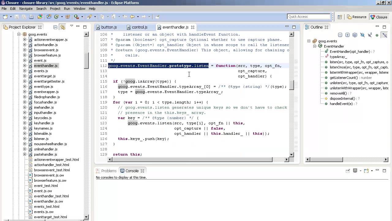 Open Declaration - Closure IDE - YouTube