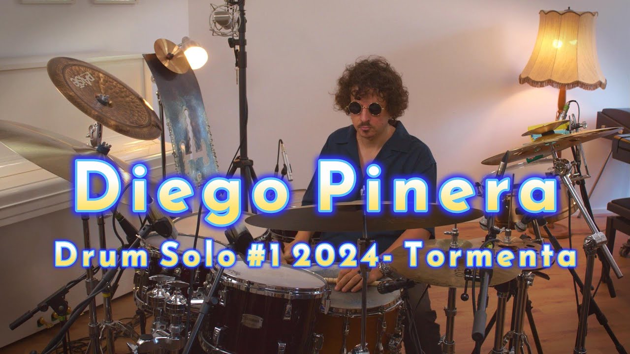 Diego Pinera - Drum Solo "Tormenta" - Hot Milk Studio Berlin - YouTube