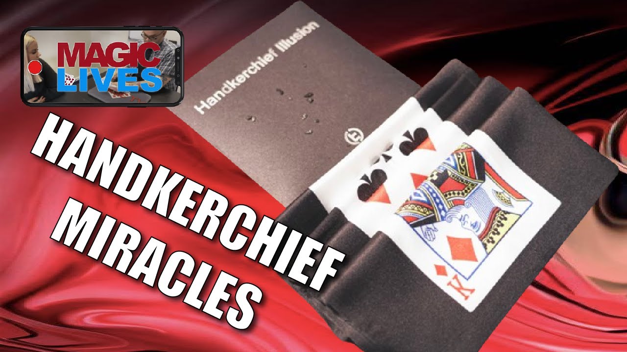 Handkerchief Illusions by TCC | A New Take On The Card Silk - YouTube