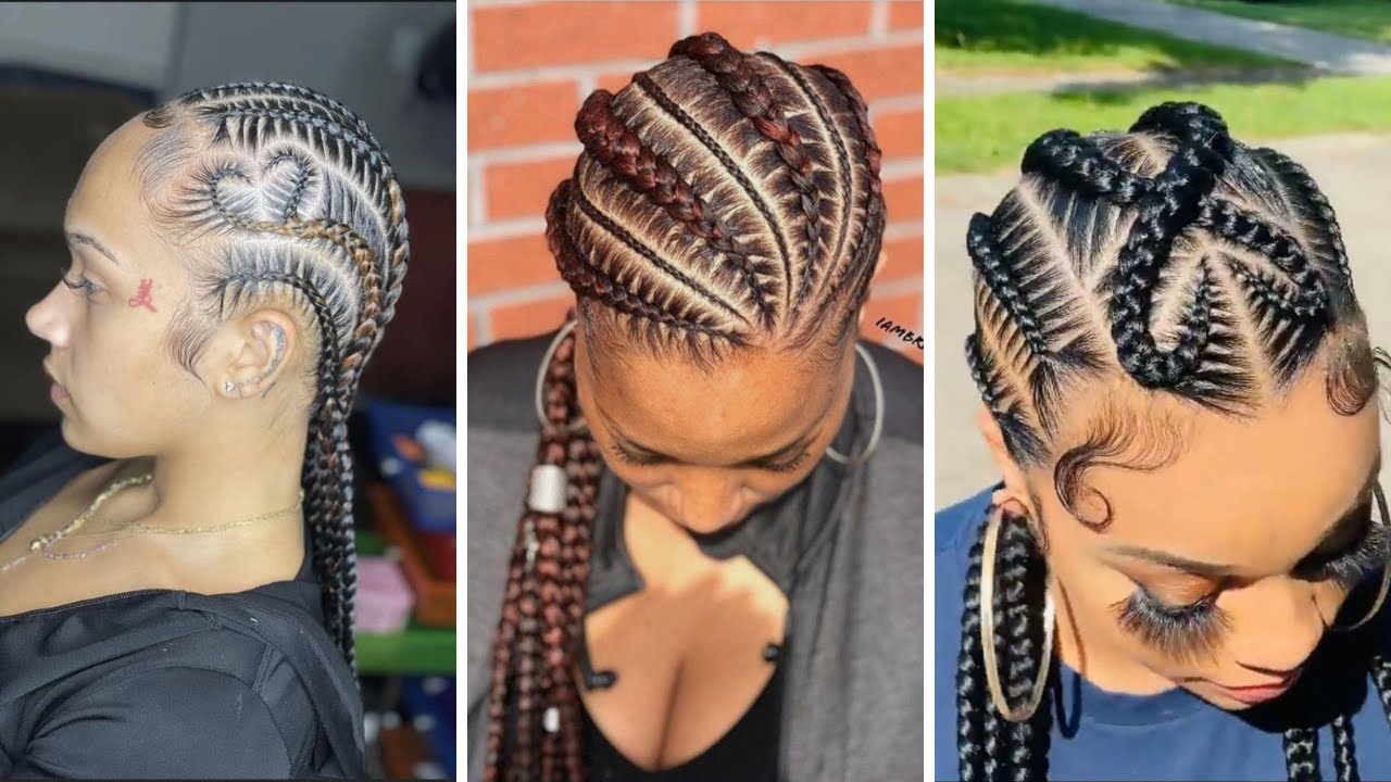 CHECK OUT THIS NEATLY PLAITED STUNNING ALL BACKS HAIR STYLES TO TRY OUT ...