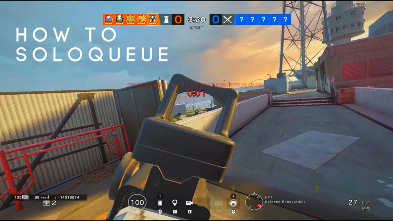 How to SOLO QUEUE in Ranked - Rainbow Six Siege - YouTube