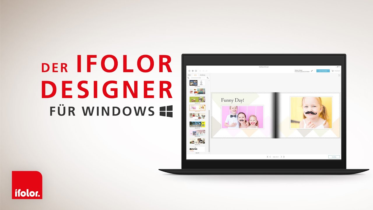 ifolor Tutorials | Ifolor Designer Windows 2015 | DE - YouTube