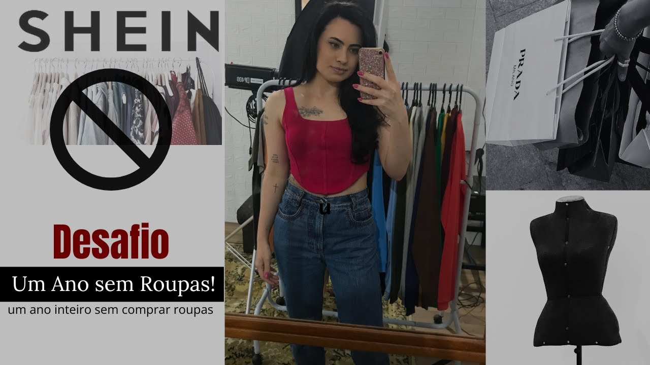 Desafio! Um ano sem comprar roupas - YouTube