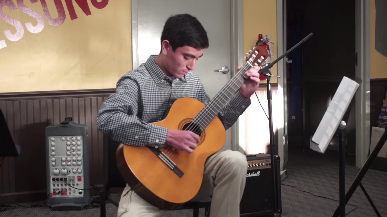 Dylan Scanlon - Etude No. 7 Op.60 by Matteo Carcassi - YouTube