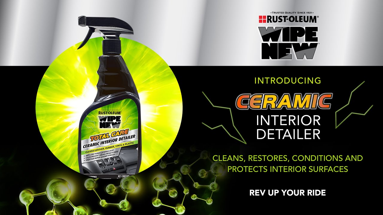Introducing Wipe New Ceramic Interior Detailer - YouTube