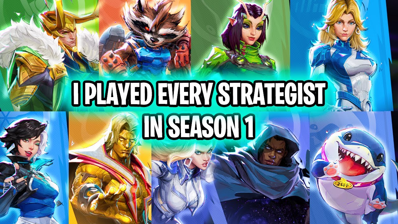 I played every strategist in Marvel Rivals Season 1... here's what ...