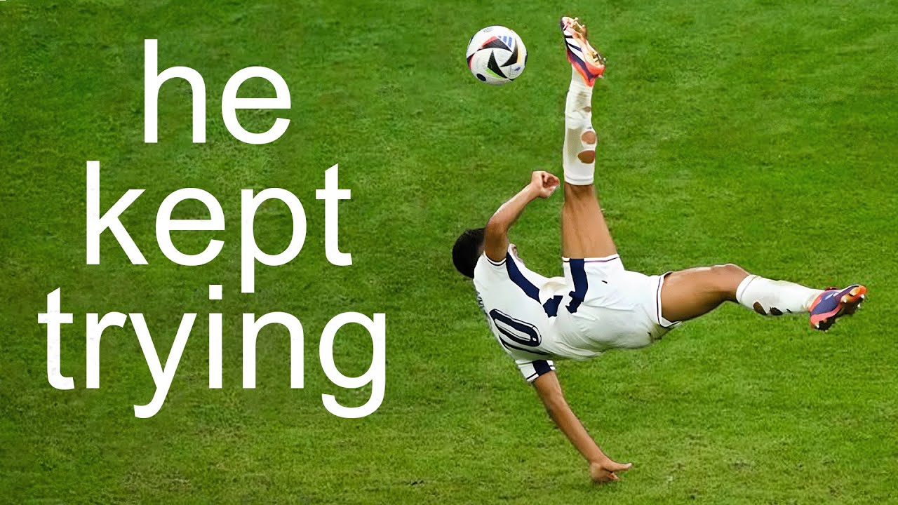 I found all of Bellingham's bicycle kick attempts... - YouTube