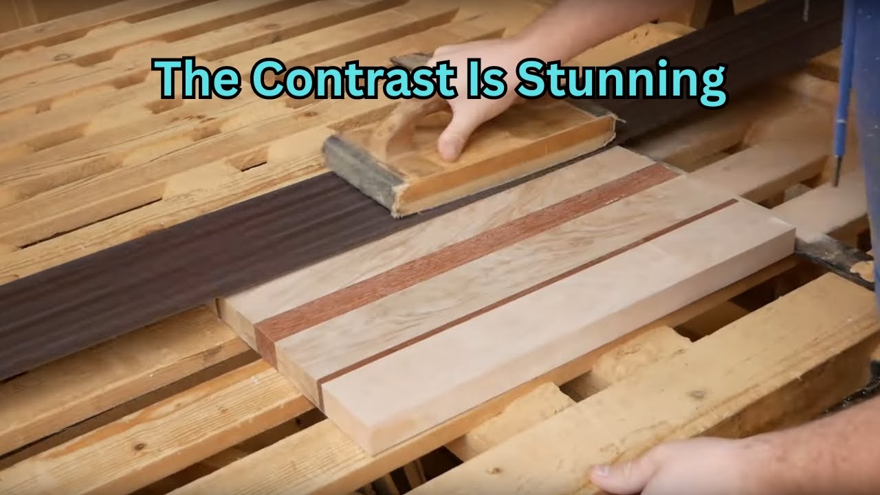 Making a Beautiful Cutting Board | Woodworking project - YouTube