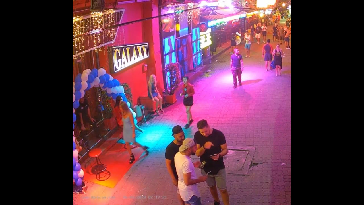 Galaxy Waitress Shows Tourist Cam ... Sweet Soul Cafe Koh Samui ...