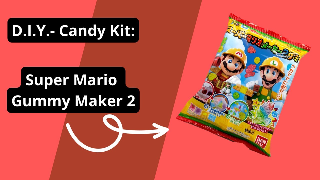DIY Super Mario Gummy Maker 2 Candy Kit Anleitung - So machen Sie Ihre ...