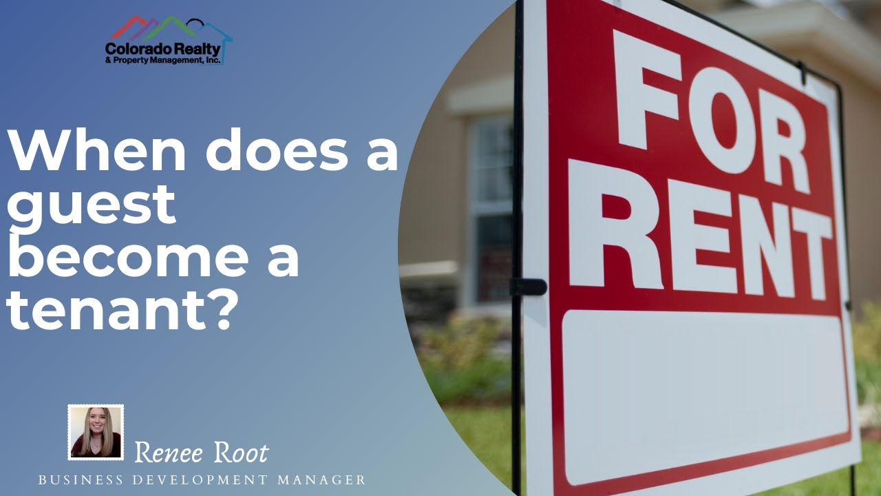 When does a guest become a tenant? - YouTube