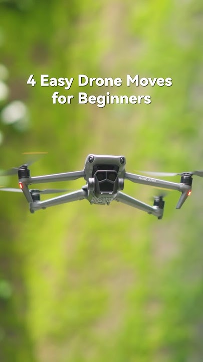 4 super simple drone moves you should learn today 📚 DJI Mavic 3 Pro 🎬 ...