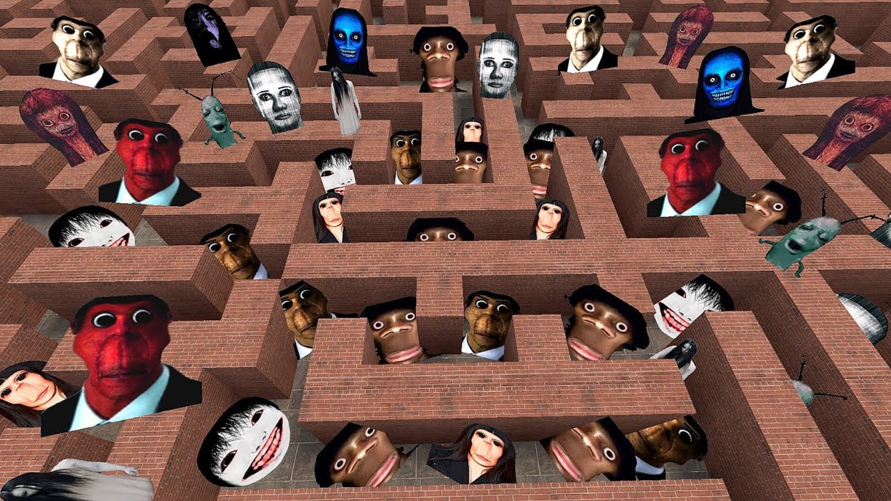 Nico's Nextbots in Maze (Garry's Mod) - YouTube