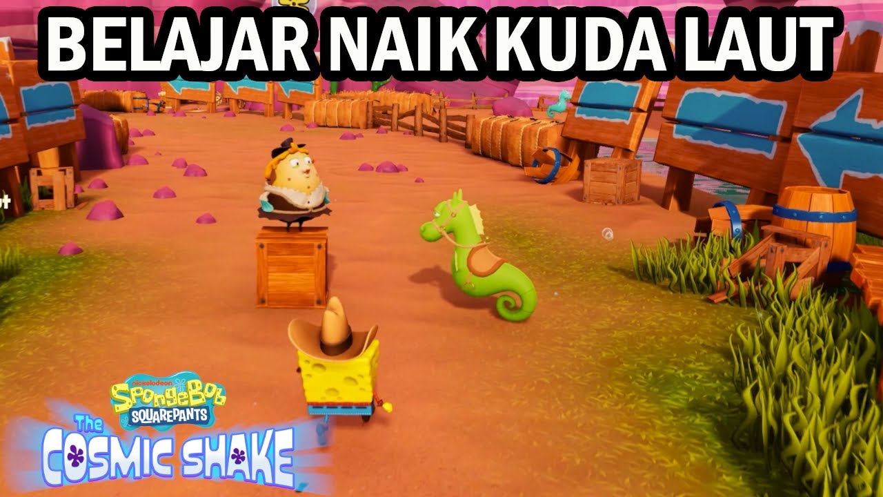 SERUNYA BELAJAR MENGEMUDI - SPONGEBOB SQUAREPANTS: THE COSMIC SHAKE ...