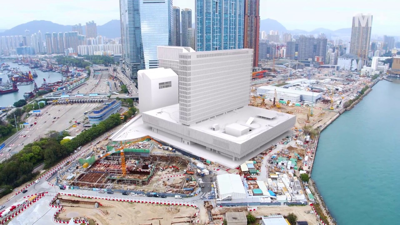 M+ Building Construction Animation M+大樓建築動畫 - YouTube