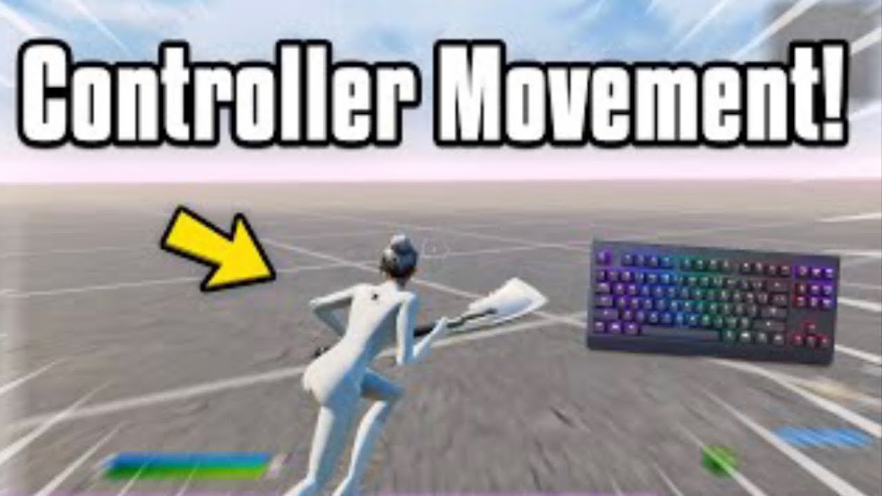 *NEW* DOUBLE MOVEMENT ON KEYBOARD FOR FORTNITE!!(controller movement ...