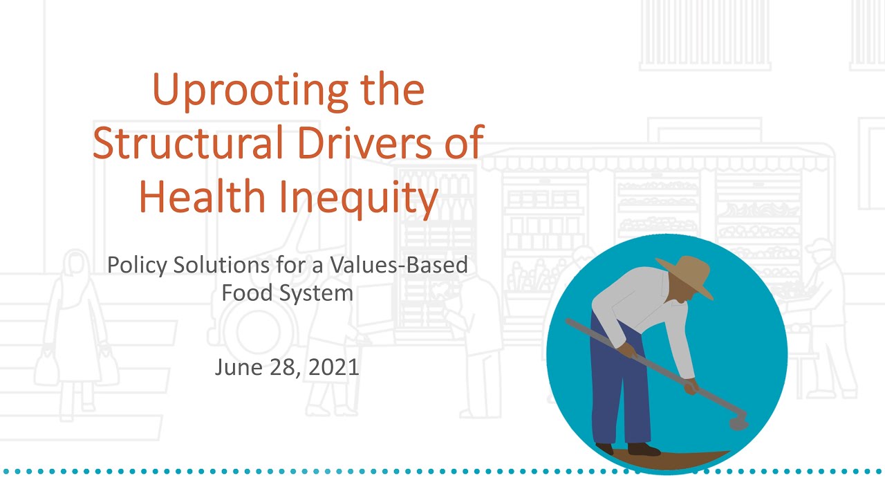 Uprooting the Structural Drivers of Health Inequity: Policy Solutions for a Values-Based Food ...