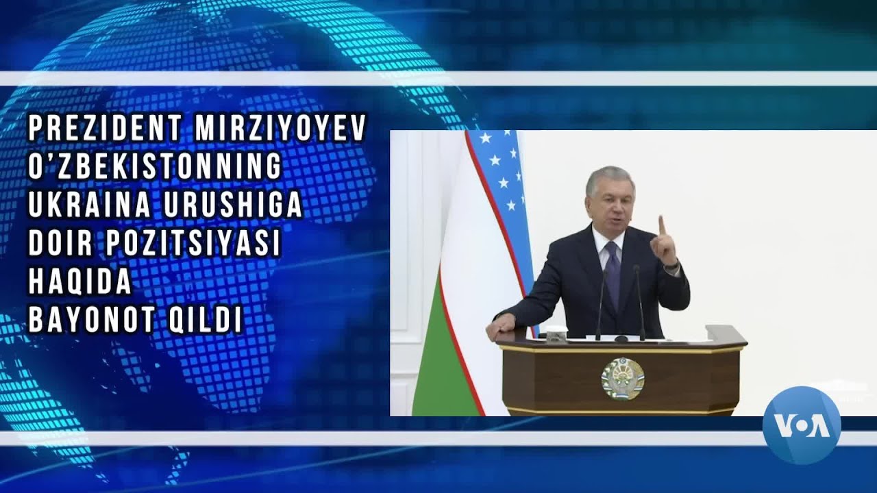 Ukraina urushi: Mirziyoyev kim tomonda? - YouTube